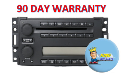 2005-2007 Chevrolet Uplander Relay AM FM Radio CD Player - 25797231 | eBay