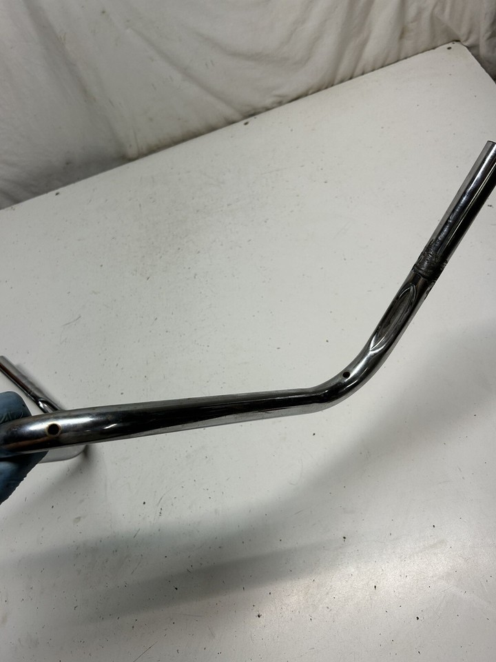 Harley Davidson Motorcycle Ape Hanger Handle Bars 12in Rise STRAIGHT | eBay