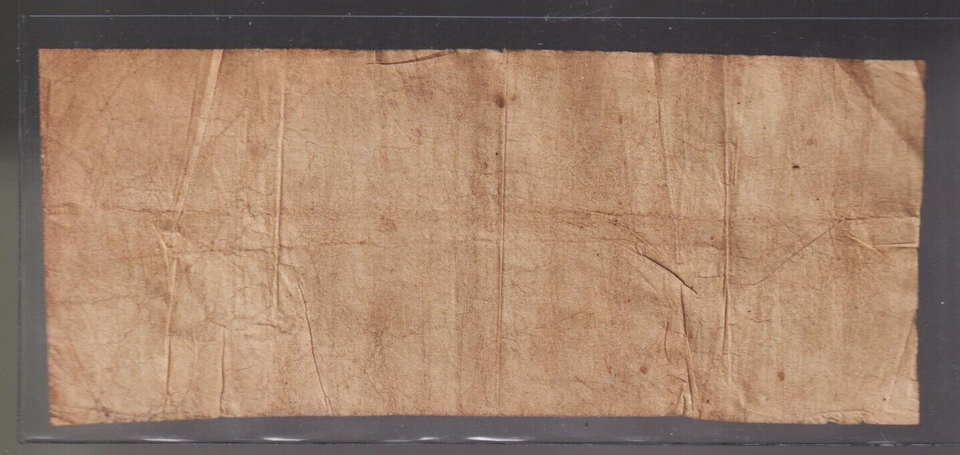 Civil War Confederate $1 Dollar Bill 1862 Virginia Treasury Paper Money ...