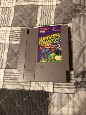"MONSTER PARTY" (Nintendo Entertainment System) NES Authentic | eBay