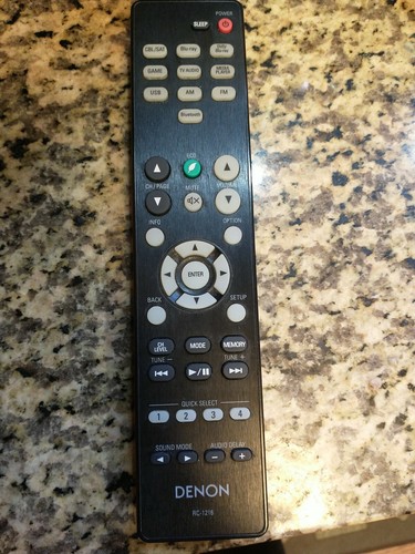 OEM ORIGINAL DENON RC-1216 RC1216 REMOTE CONTROL FOR AVR-S530BT ...