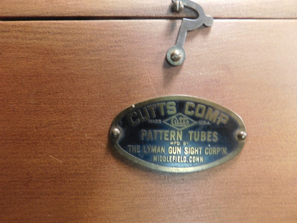 Lyman Cutts Comp Pattern Tubes Complete Set With Case & Wrench | eBay