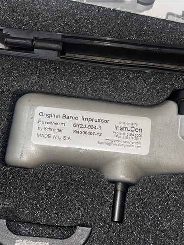 Eurotherm Schneider Model GYZJ-934-1 Original Barcol Impressor Hardness ...