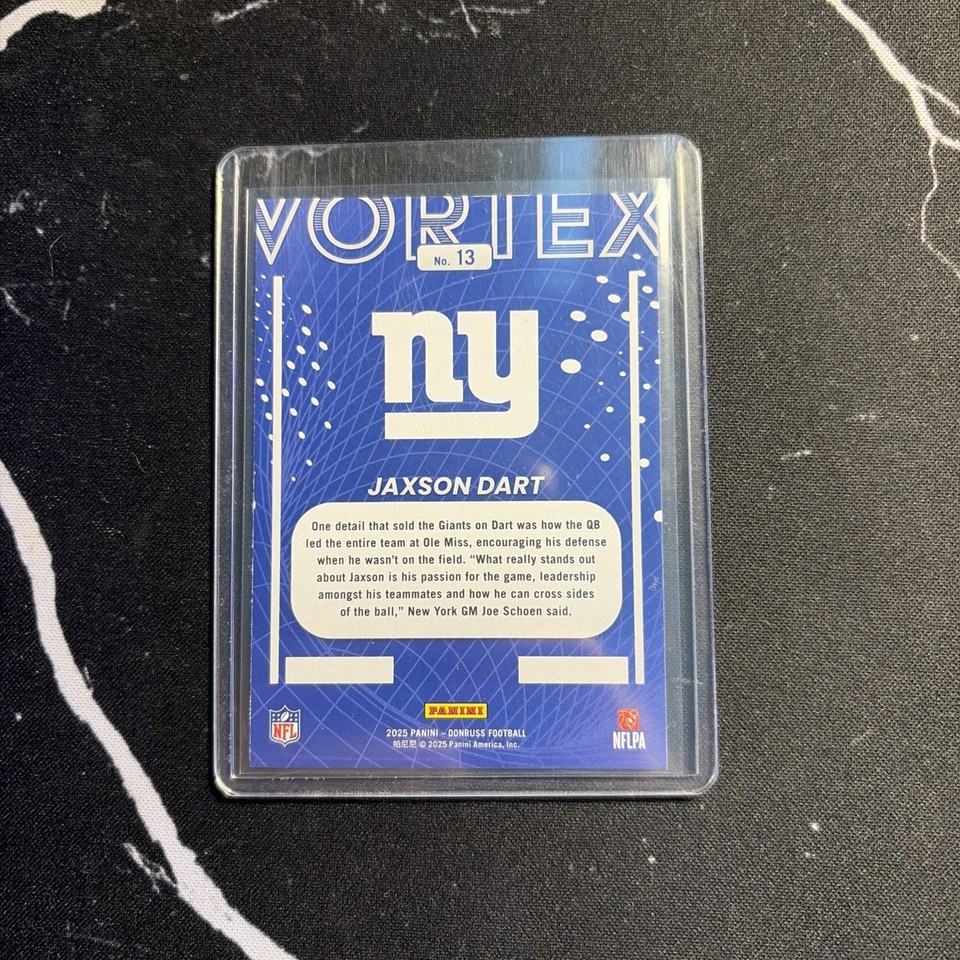 2025 Donruss Jaxson Dart Vortex | eBay