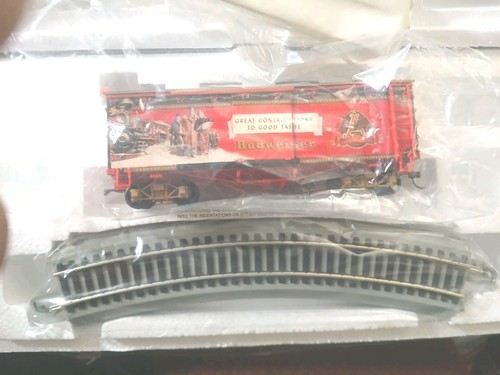 Hawthorne Village Budweiser Holiday Express Train LOT EXEC CONDITION ...