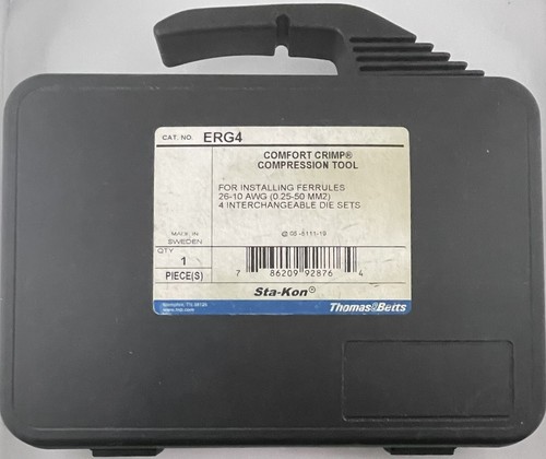 Thomas & Betts ERG4 Comfort Crimp Compression Tool for sale online | eBay