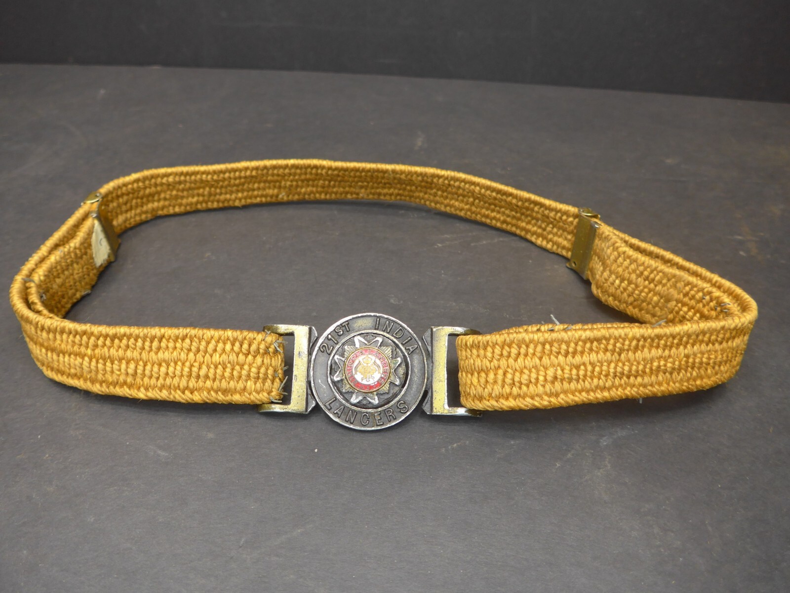 Vintage BSA Boy Scout ?-Belt/Buckle-21st India Lancers | eBay