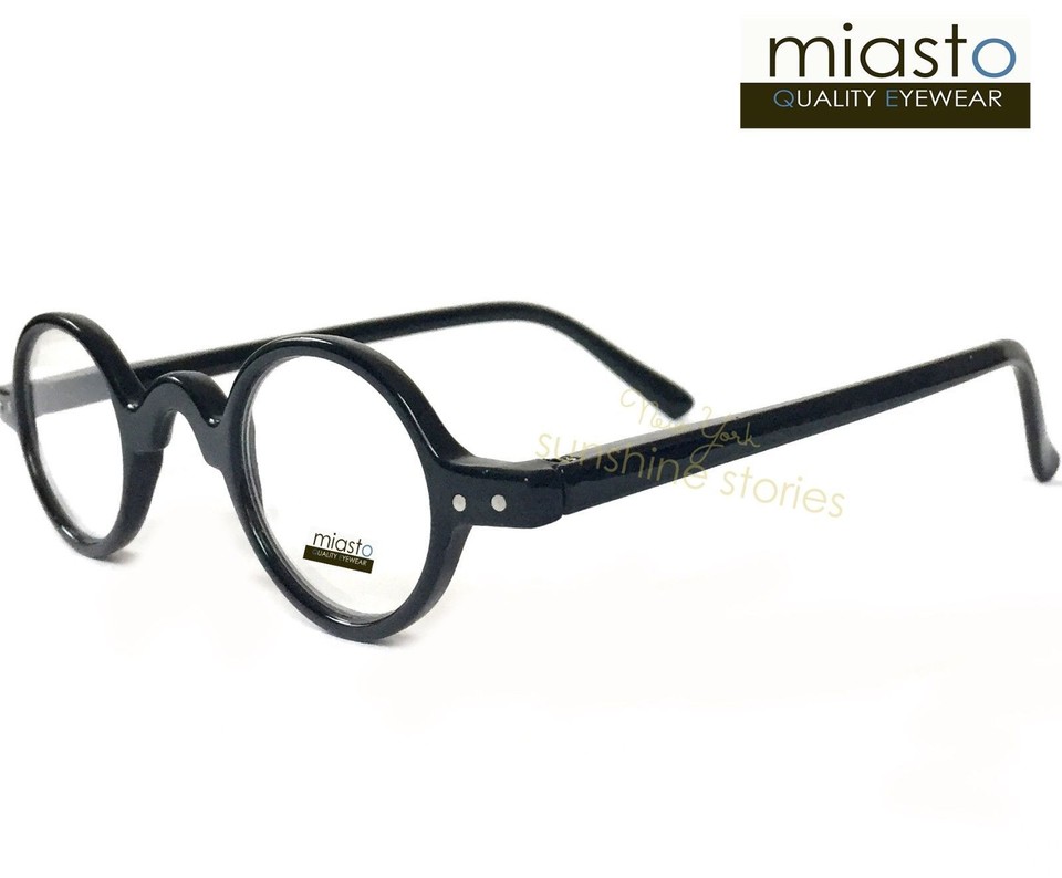 (3 PAIRS) MIASTO SMALL MINI OVAL ROUND RETRO READERS READING GLASSES+2. ...