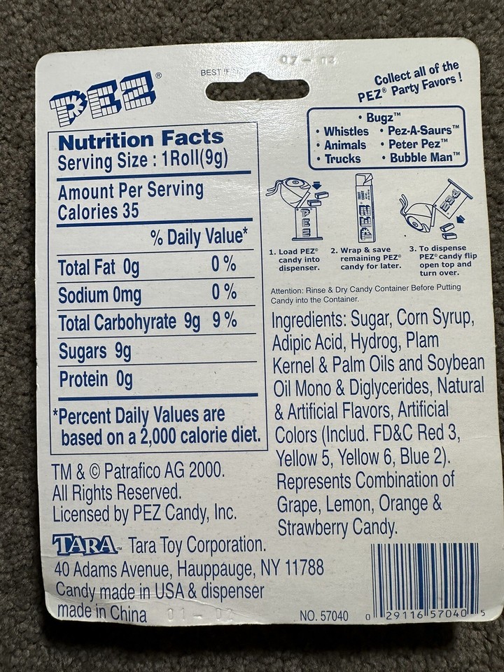 PEZ Bugz Party Favors Candy Dispenser | eBay