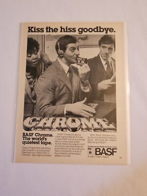 BASF Chrome, Proof Print Ad, 8x10, (MH925) | eBay
