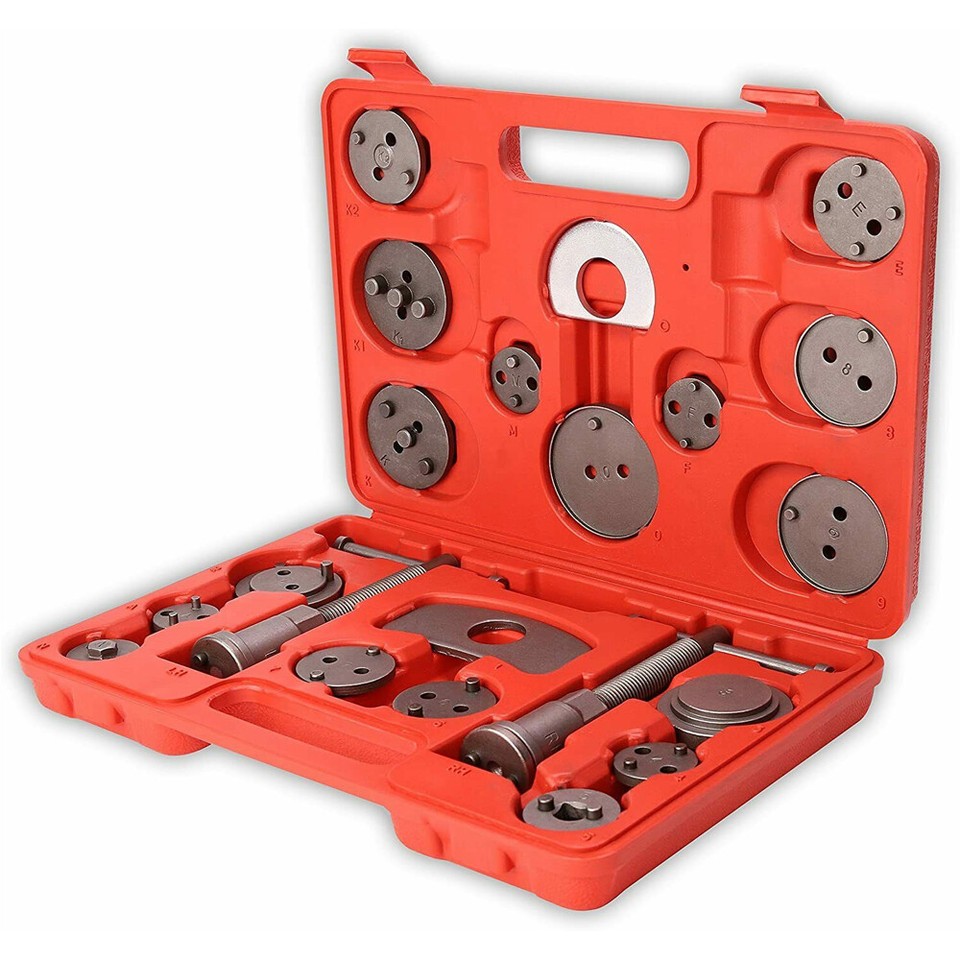 23pc Brake Caliper Rewind Tool Set Kit Wind Back Piston Car For VW Ford ...