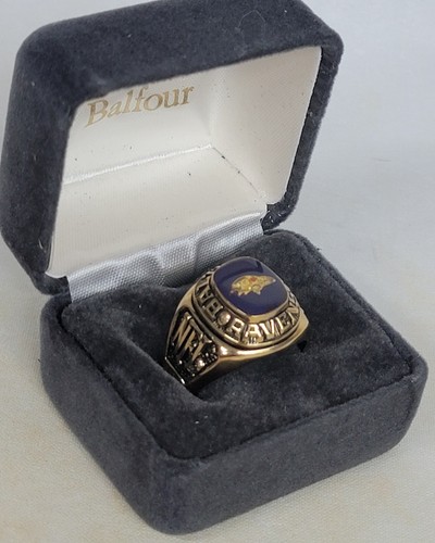 Balfour Vintage Official Baltimore Ravens NFL Football Team Ring Boxed ...