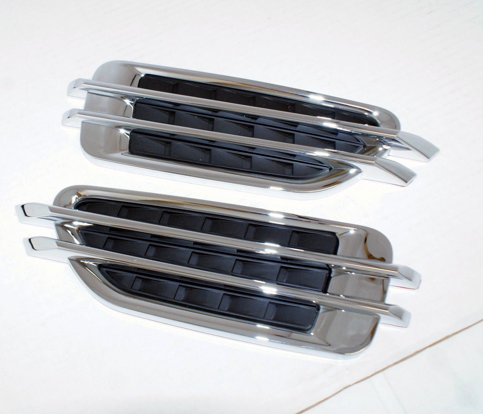 Universal Escalade Fender Side Air Vents Chrome | Tahoe Chevy GMC ...