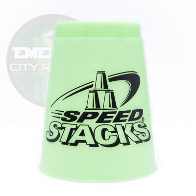 Speed Stacks Cups x1 REPLACEMENT CUP Green Glow-In-The-Dark | Official ...