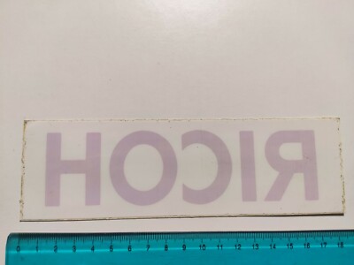 Adhesive Ricoh Sticker Autocollant Vintage 80s Original | eBay