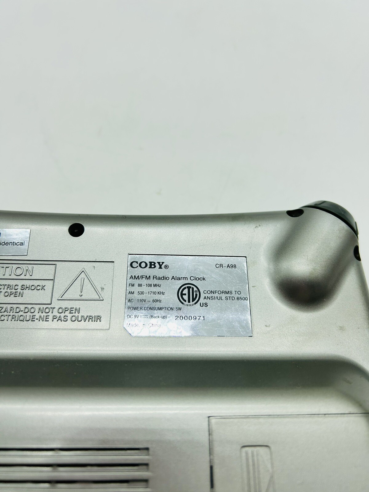 Coby CR-A98 Clock Radio for sale online | eBay