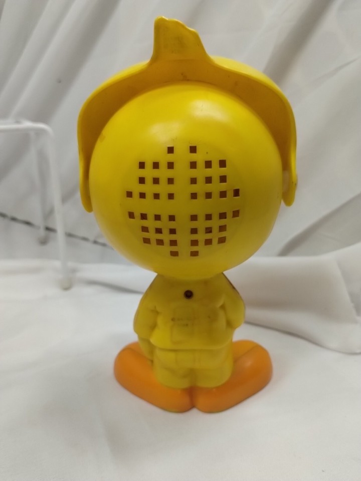 VTG 1976 Mattel Tweety Bird Talking Pull String Toy - String is missing ...