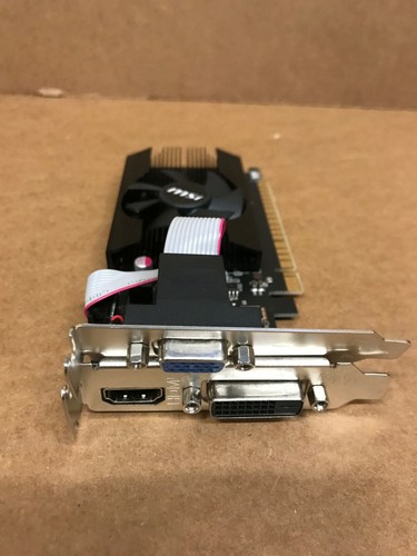 N720-2GD3HLP MSI Nvidia Geforce Gt 720 2GB PCiE VGA DVI HDMI Video ...