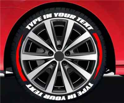 8pcs/lot SPORTS Car Tire Decals 3D PVC Joined Stickers Tire Decor ...