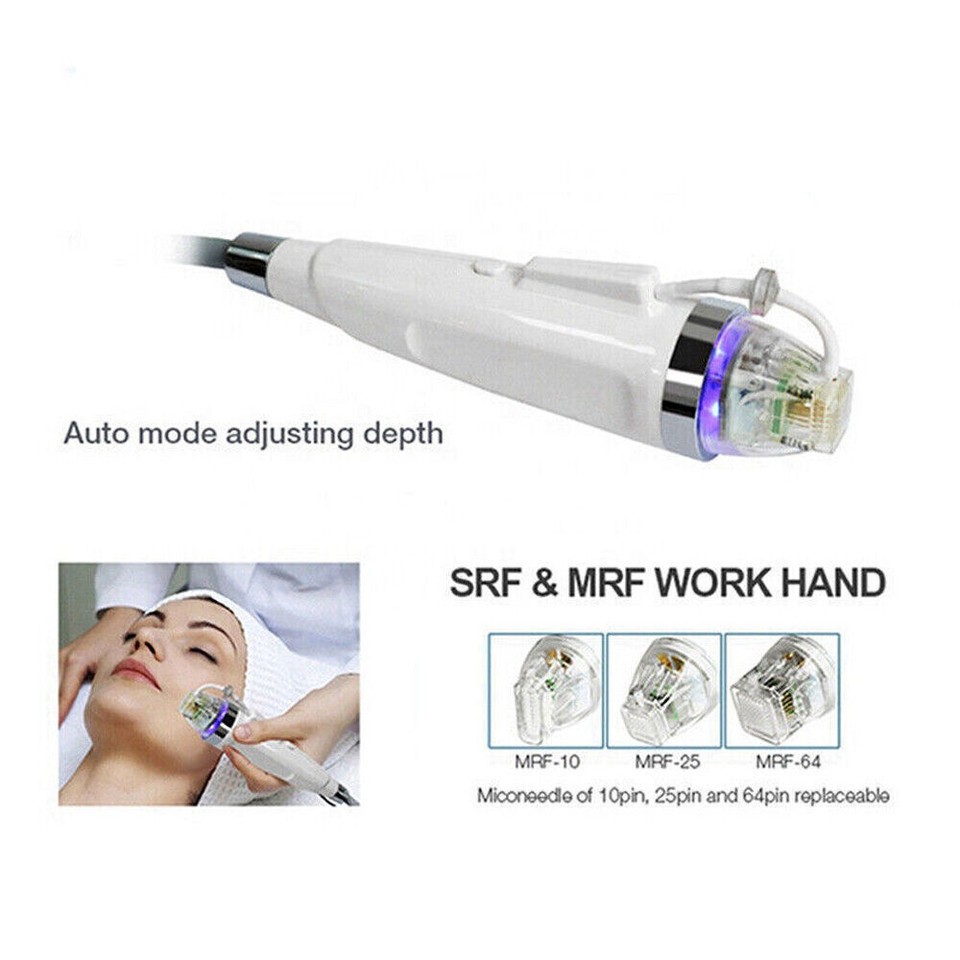 2in1 RF Fractional Micro-tip Machine Kalter Hammer Strecken Mark Akne ...