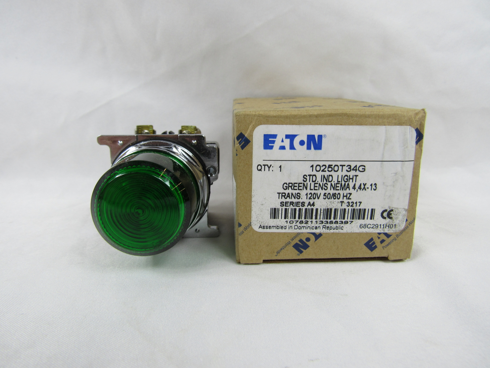 182337 Eaton 10250T34G Indicating Light Green 120vac for sale online | eBay