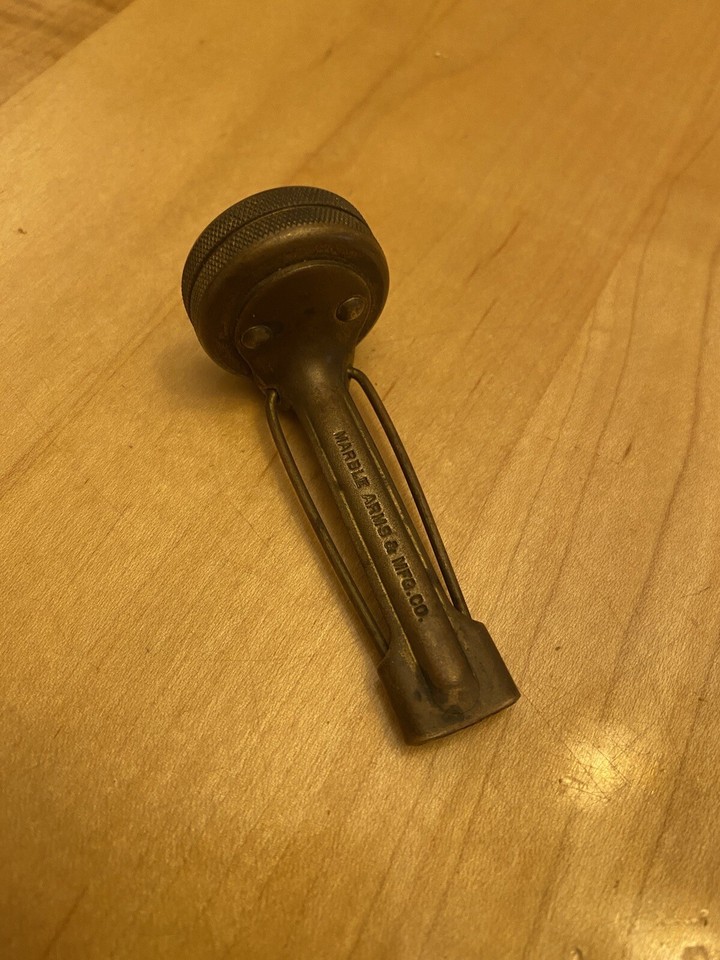 Antique Marble Arms MFG Co. Brass Compass Pin | eBay