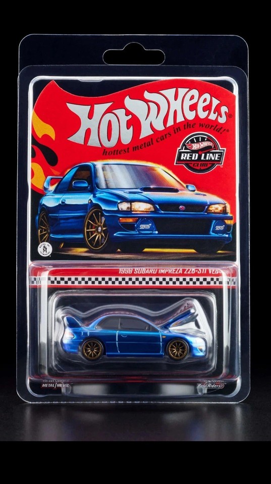 Hot Wheels RLC Exclusive 1998 Subaru 22B-STi - Brand New - Confirmed ...