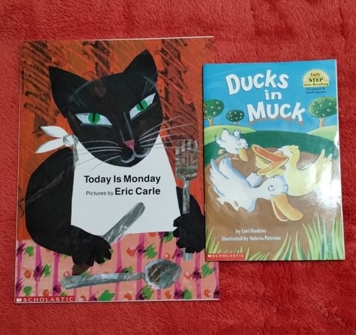 2 BOOK BUNDLE - Today Is Monday Autograph Copy & Duck in Muck | eBay
