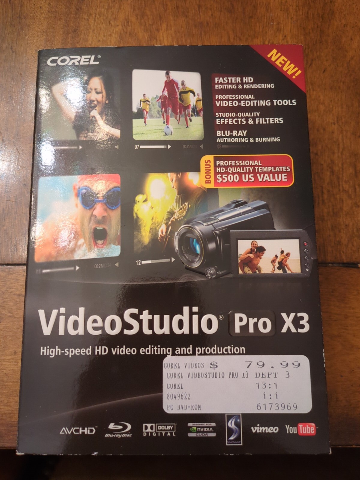 Corel VideoStudio Pro X3 High-speed HD video editing and production ...