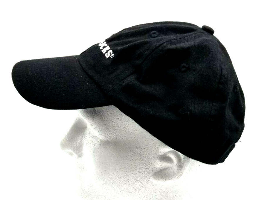 Starbucks Coffee Employee Cap Uniform Black Adjustabl… - Gem