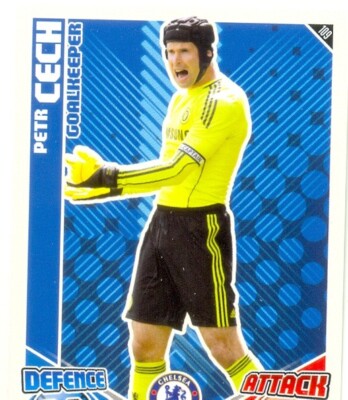 2010/2011 Topps Match Attax Common Card 109 Petr Cech - Chelsea | eBay