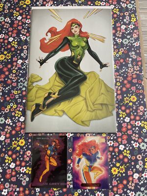 X-FORCE #20 JEAN GREY PHOENIX DAVID NAKAYAMA VIRGIN VARIANT marvel ...