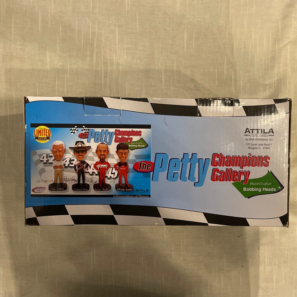 The Petty Champions Gallery Bobbing Heads Set. Bobblehead. Bobble Head ...