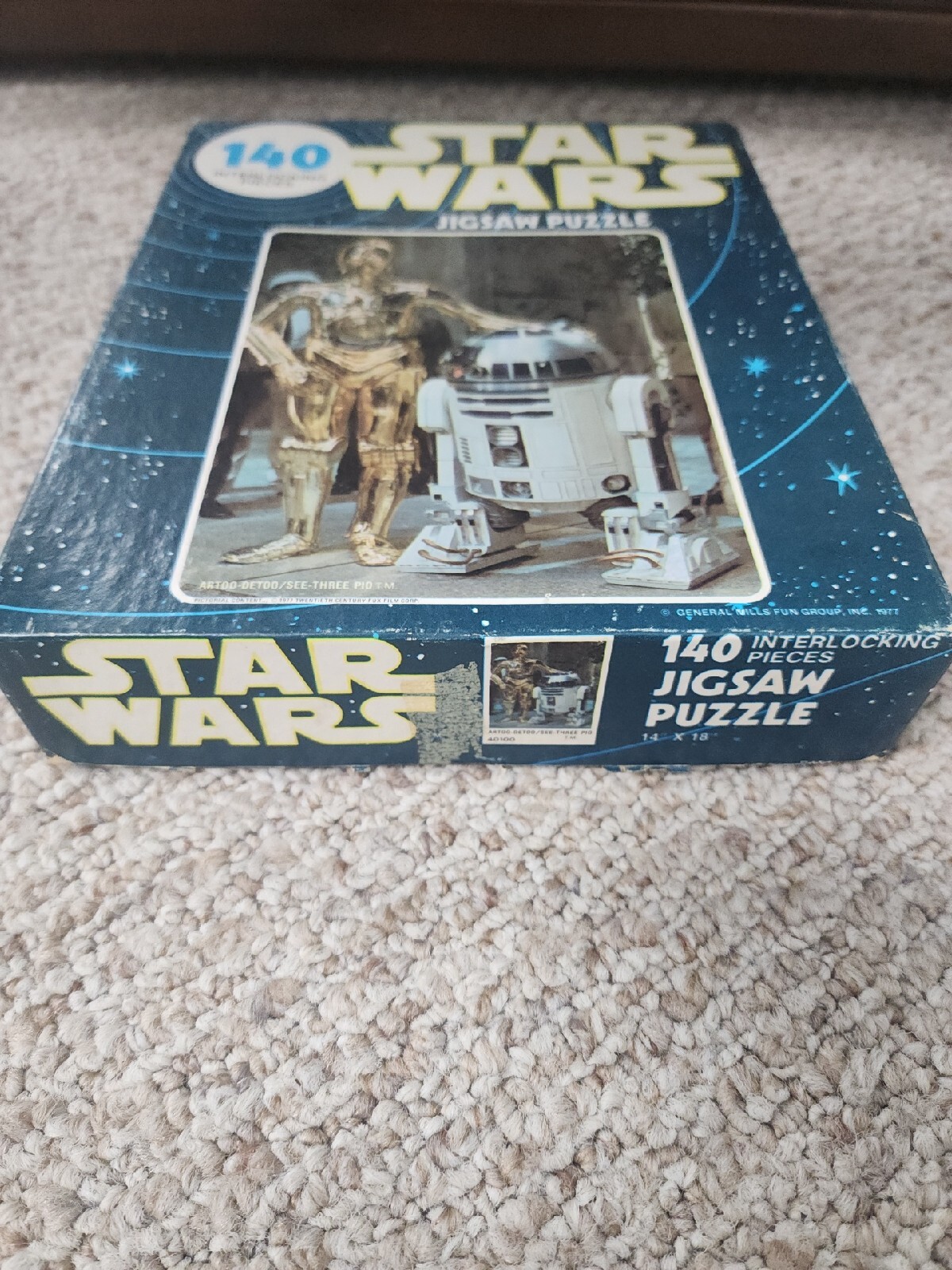 Vintage Star Wars Puzzle 1978 "Selling of the Droids" + Bonus Puzzle ...