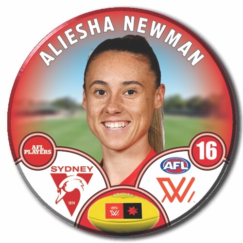 AFLW S8 Sydney Swans Football Club - NEWMAN, Aleisha | eBay