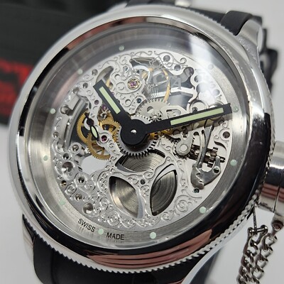 Men's Invicta Russian Diver Quinotaur Mechanical Watch 3468 Swiss ...