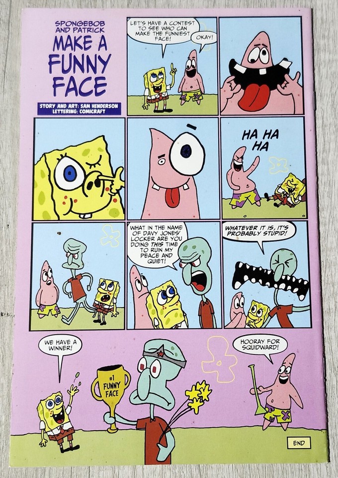 SpongeBob Comics #4 - First appearance of Plankton | eBay