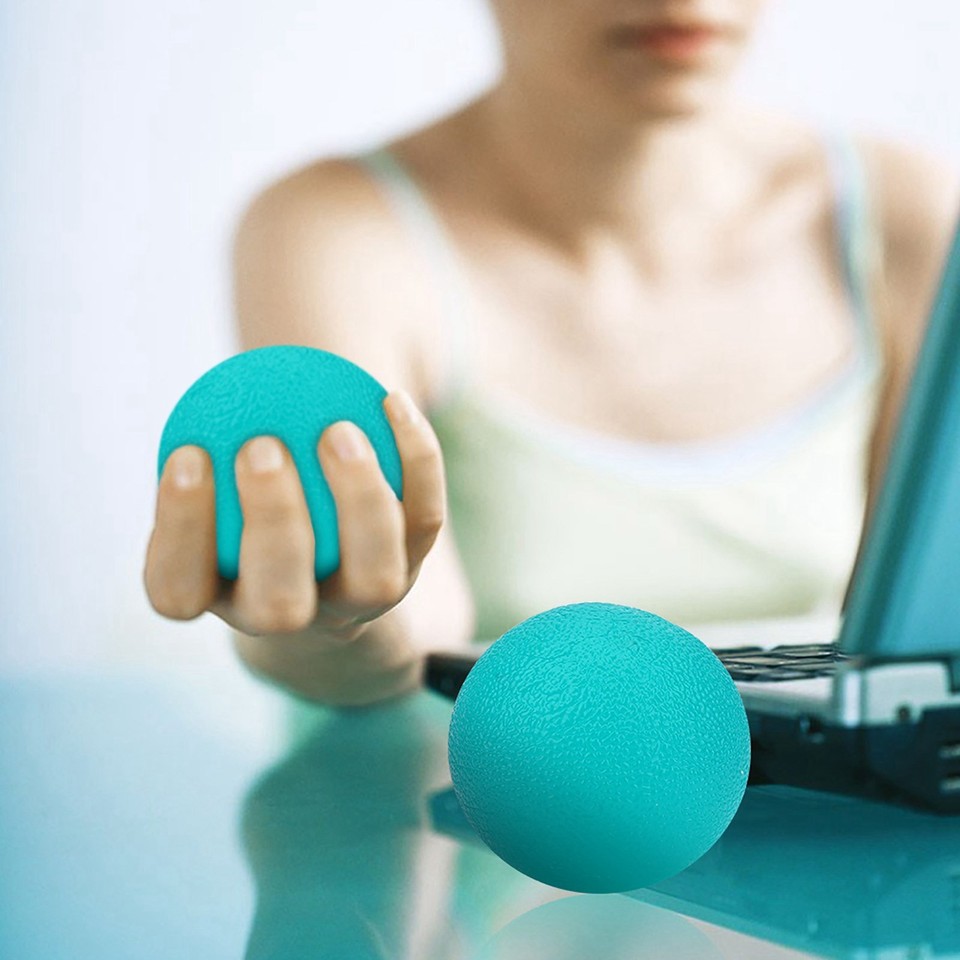 Silicone Grip Balls For Hand Strength Training For Body Builders | eBay UK