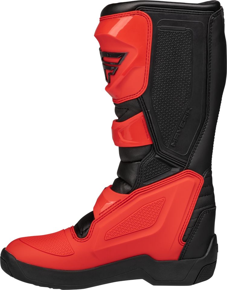Fly Racing Maverik Lt Motocross Boot Red/Black Sz 09 | eBay