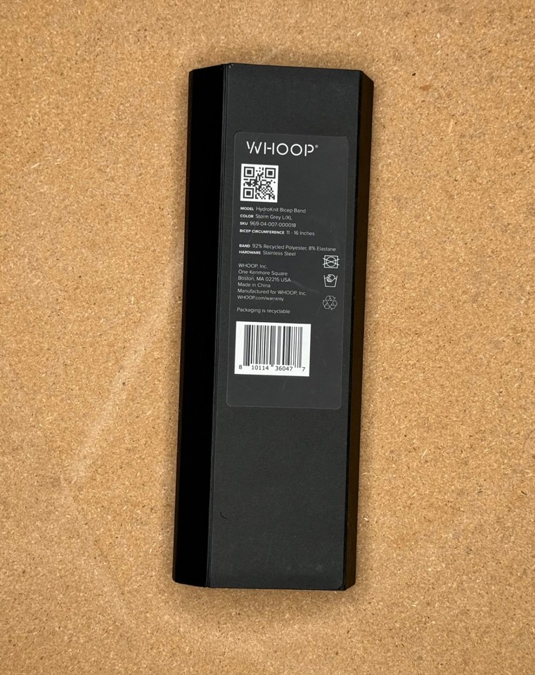 Whoop 4.0 Hydroknit Bicep, (Space Gray, L/XL) | eBay