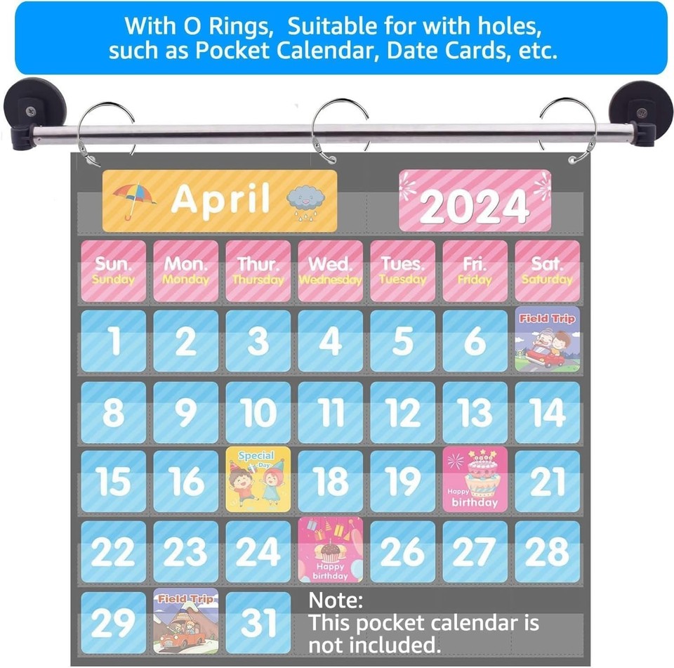 Magnetic Rod for Classroom Whiteboard, Magnets Anchor Chart Paper ...