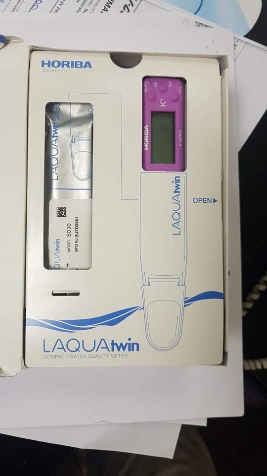 Horiba LAQUAtwin Potassium K+ Compact Ion Meter K-11 Sensor Purple | eBay