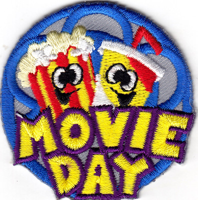 MOVIE DAY Iron On Patch Movies Show | eBay