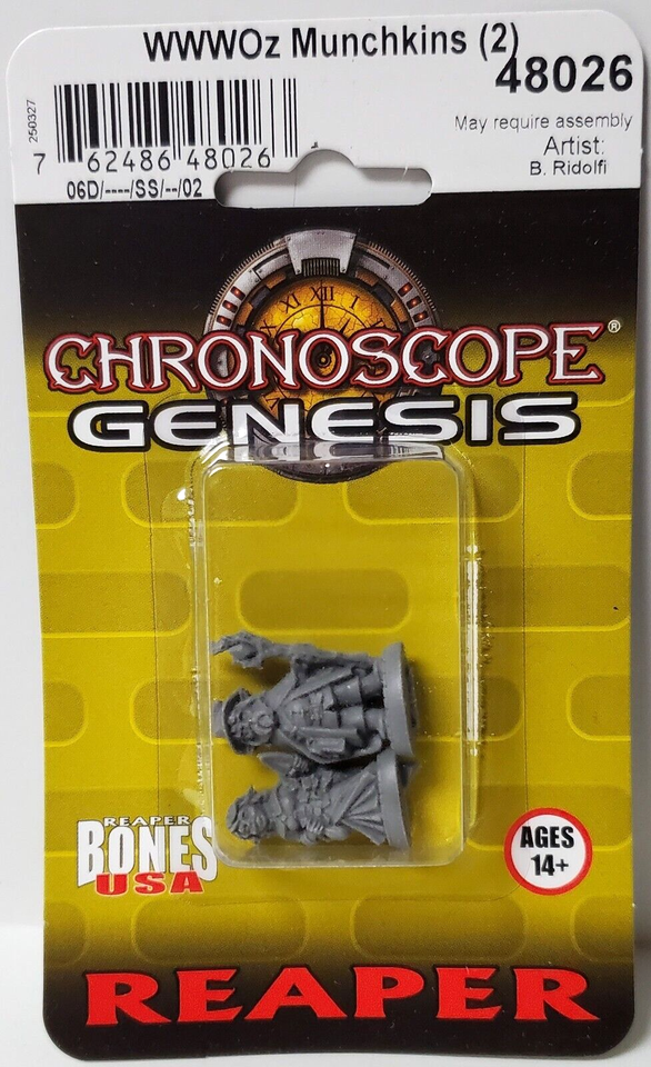 WILD WEST OZ MUNCHKINS Reaper Miniatures Chronoscope Genesis REM48026 ...
