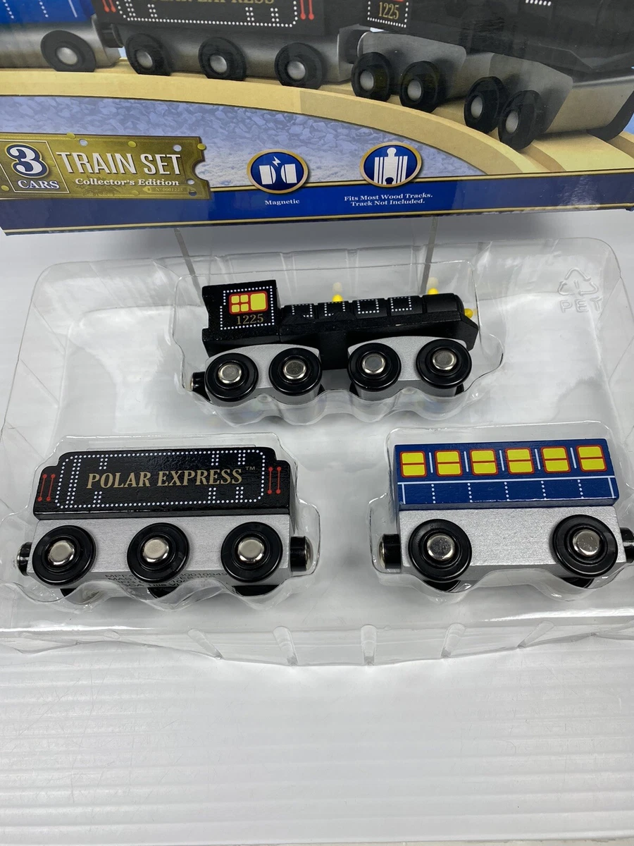 Polar Express Wood Train Set