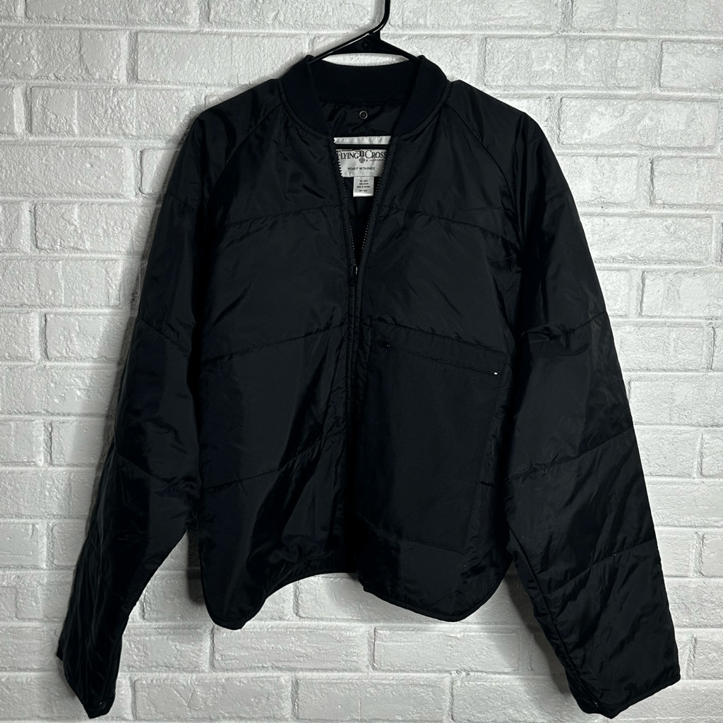 Flying Cross By Fechheimer Black Nylon Thinsulate Zip… - Gem