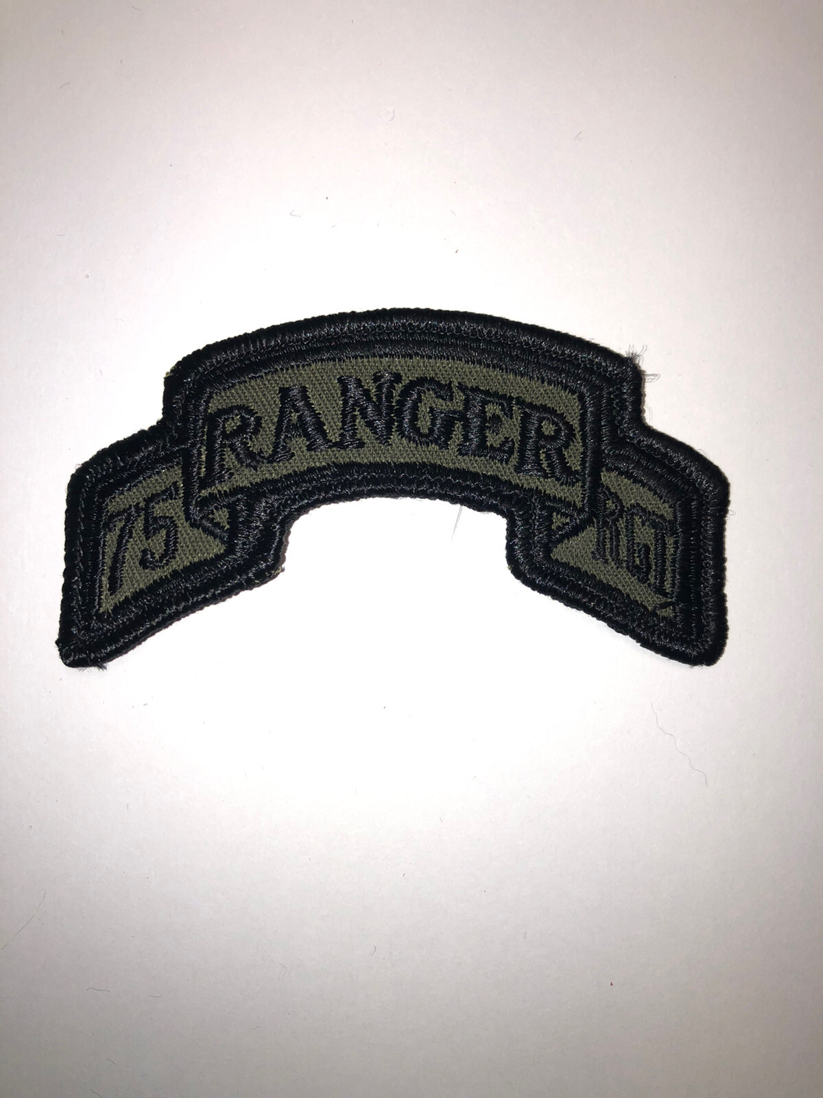 U.S. Army 75th Ranger Battalion Subdued Shoulder Patch Insignia | eBay