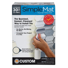 simplemat 30 sq. ft. roll of tile setting mat | wall backsplash ...