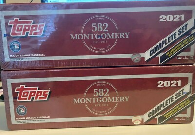 2021 Topps 582 Montgomery Club MLB Complete Factory Sealed Set | eBay