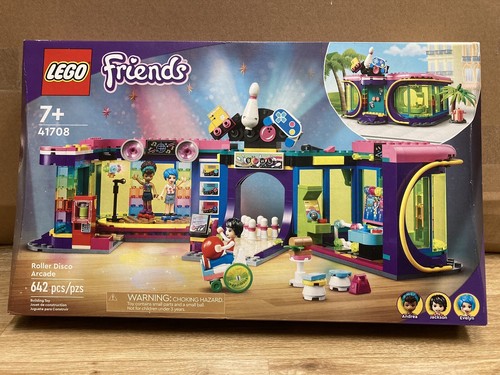 LEGO (41708) Friends Roller Disco Arcade Set with Andrea 642 Pcs ...
